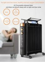 China Portable Oil Filled Radiator Heater 1500W 9 to 17 Fins Home Use CE for sale