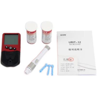 China Hemoglobin Analyzer H12 15s Test Time 1000 Data Storage Portable Blood Hemoglobin Meter for sale