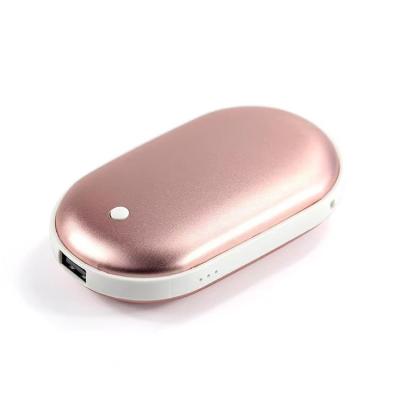 China 5200mAh USB Rechargeable Hand Warmer Power Bank for Healthcare Medical Equipment for sale