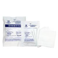 China Custom Cotton Sterile Gauze Sheet 8x10cm for Debridement and Wound Dressing for sale