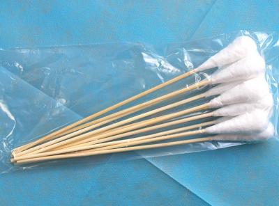 China Disposable Medical Cotton Swabs 12cm Pack of 20 Pieces OEM ODM Custom for sale