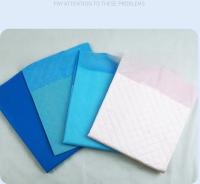 China Disposable Film Covered Single Gynecological Examination Pad Medical Care Pad 60x80cm Non Woven for sale