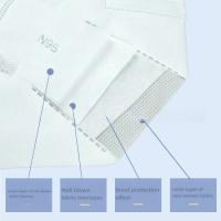 China Disposable 3D N95 Medical Mask Four Layer Head Mount 95% Filtration Efficiency for sale