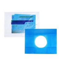 China Disposable Nonwoven Medical Surgical Hole Towel 45x45cm Blue for Hospital Beauty Salon for sale