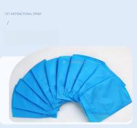 China Disposable Medical Cap Non Woven Doctor Cap 20pcs per Bag Good Elasticity No Binding for sale
