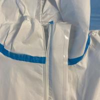 China Disposable 180cm Sterilization Medical Protective Gown Full Body Isolation Suit for sale