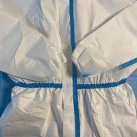 China Disposable 180cm Sterilization Medical Protective Gown Full Body Isolation Suit for sale