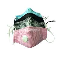 China Reusable Cotton Breathing Valve Mask for Adults Children Dust Haze Prevention 3 Layer for sale