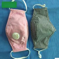 China Reusable Cotton Breathing Valve Mask for Adults Children Dust Haze Prevention 3 Layer for sale