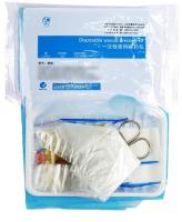 China Disposable Suture Removal Kit 7-Piece Medical Debridement Set Customizable White Non Woven for sale