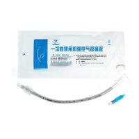 China Disposable Reinforced PVC Endotracheal Tube 5.5mm with Guide Wire for Hospital Use for sale