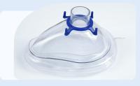 China Disposable Medical Anesthesia Mask Soft Silicone Oxygen Mask Multiple Sizes 0.01kg for sale