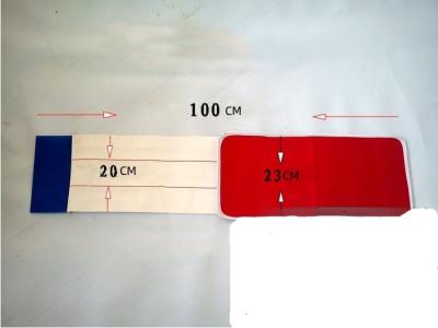 China Self Adhesive Breathable Abdominal Tape Fully Elastic Abdominal Band 23x100cm for sale