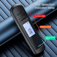 China LCD Display Breathalyzer Portable Alcohol Tester High Precision 300 Times Working AAA Battery for sale