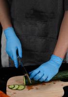 China Nitrile  Disposable Protective Gloves Oil Proof Home Kitchen Use 100pcs/Box for sale