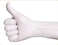 China Powder Free Disposable Nitrile Gloves Hydrochloric Acid Resistance 100pcs per Box for sale