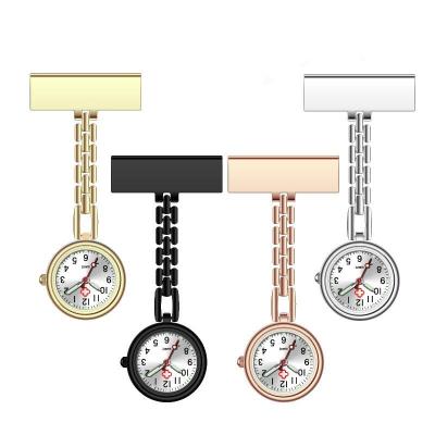 China OEM Metal Nurse Watch Doctor Watch T-Shape Glow 8mm Quartz Student Watch for sale