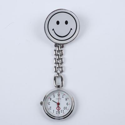 China OEM Smile Silicone Nurse Watch Cute Quartz Watch 90mm Heat Resistant for sale