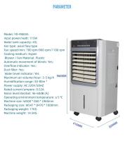China Non Fog Wet Film Humidifier 45L Large Water Tank 50-80m³ Coverage WiFi Smart Control for sale