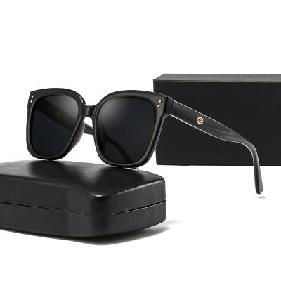 China Korean Edition Polarized Sunglasses Fashion Large Frame UV400 Sun Protection for Men Women for sale