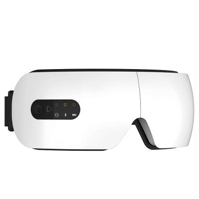 China PU Eye Massage Machine Hot Press Steam Eye Mask 90 Min Battery USB Rechargeable for sale