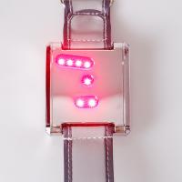 China 500mAh 650nm Wrist Laser Therapy Instrument 7 Holes Painless Non-Invasive LLLT Watch for sale