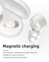 China Magnetic Suction Charging In Ear Rechargeable Hearing Aids for Elderly 23dB Gain 300-3500Hz for sale