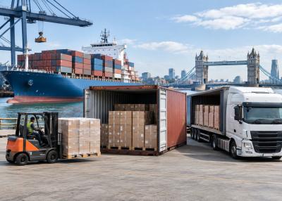 China Safety Freight Forwarder China To Europe Door To Door FCL Sea Freight High Speed for sale