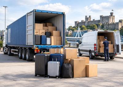 China China UK Cardiff University Student Luggage Shipping Study Abroad Personal Effects Door-to-Door Service for sale