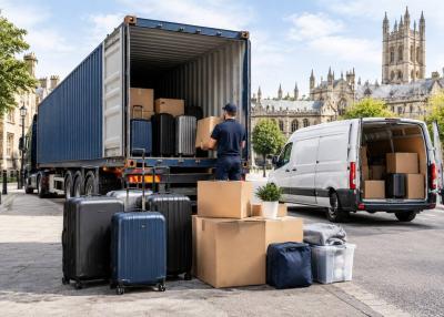 China China UK Exeter University Student Luggage Shipping Study Abroad Personal Effects Door-to-Door Service for sale