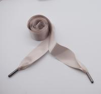 China Customized Silk Ribbon Hoodie Drawcord With Metal Tips 1cm - 6cm for sale
