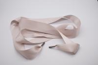 China Customized Silk Ribbon Hoodie Drawcord With Metal Tips 1cm - 6cm for sale