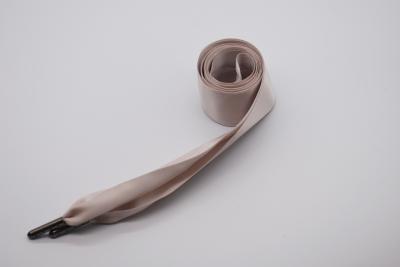 China Customized Silk Ribbon Hoodie Drawcord With Metal Tips 1cm - 6cm for sale