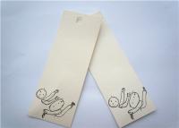 China Eco-Friendly recyled Custom Printed Clothing Label Tags Eco Friendly For Jewelrys for sale