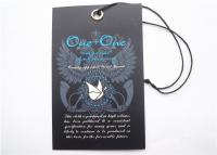 China Printed Paper Tag Fabric Woven Clothing Labels Custom Apparel Tags And Labels Lightweight for sale