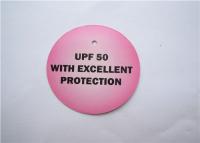 China White Clothing Brand Tags / Paper Garment Hang Tags For Clothing for sale