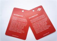 China Home Textile Carton Kraft Paper Personalized Clothing Labels For Kids for sale