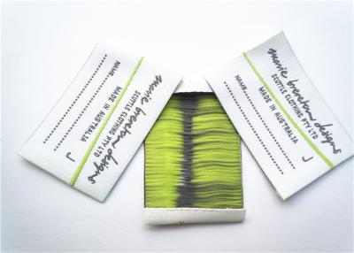 China Coloured Garment Sew On Labels Name Stickers For Kids Clothes for sale