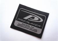 China Blue Business Clothing Labels Sew On Personalized Clothing Labels for sale