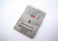 China Blue Business Clothing Labels Sew On Personalized Clothing Labels for sale