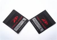 China Blue Business Clothing Labels Sew On Personalized Clothing Labels for sale