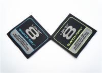China custom apparel accessories Clothing Label Tags garment clothing pink woven lables for sale