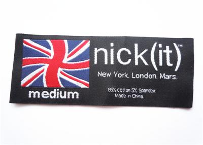 China Woven Clothing Label Tags for sale