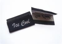China Small Clothing Label Tags Garment Woven Label Apparel Accessories for sale