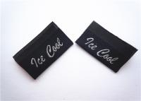 China Small Clothing Label Tags Garment Woven Label Apparel Accessories for sale