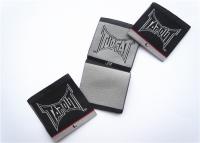 China Small Clothing Label Tags Garment Woven Label Apparel Accessories for sale