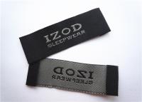 China Small Clothing Label Tags Garment Woven Label Apparel Accessories for sale