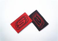 China Fabric Sewing Clothing Label Tags Embroidered Labels Customized for sale