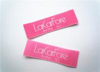 China Garments Woven Clothing Label Tags , Sewing Embroidered Clothing Labels for sale