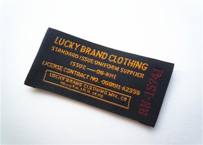 China Embroidered Clothing Label Tags Name Sewing Labels Personalized for sale